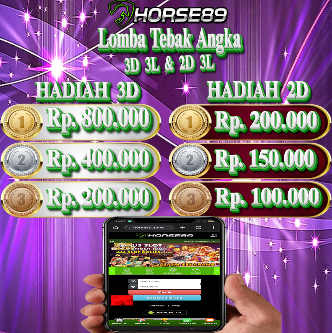 HORSE89 → Lomba Tebak Angka 3D & 2D - xDOMININE - Medium
