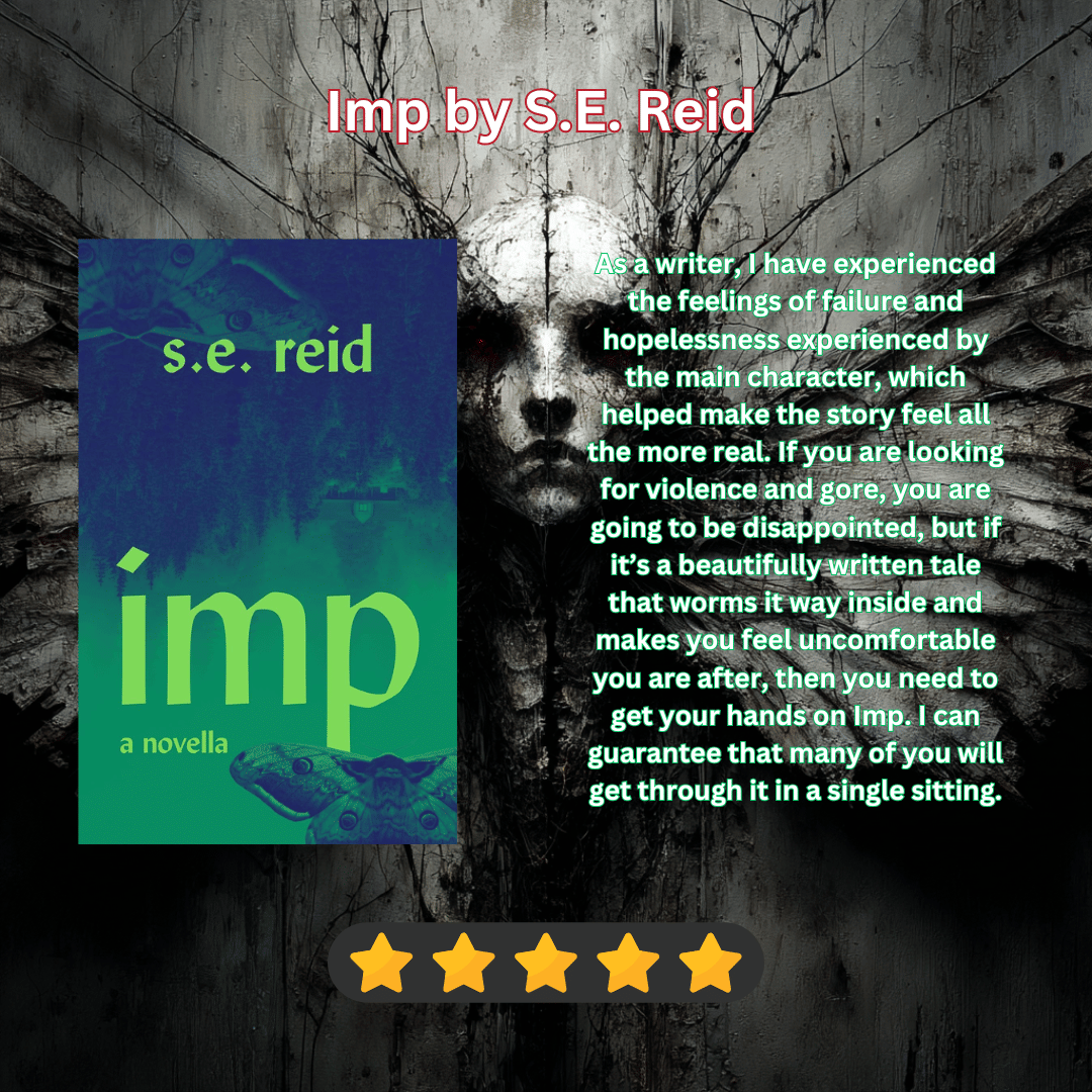 Book Review — Imp by S.E. Reid. A beautifully written story of quiet ...