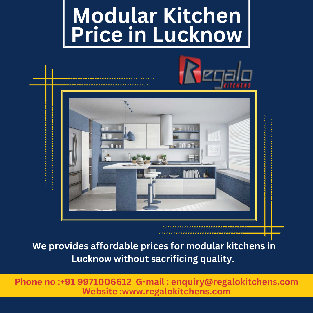 Modular Kitchen Price in Lucknow - Kitchen Design - Medium
