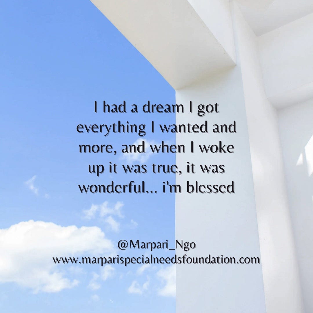 I am Blessed - Marpari Special Needs Foundation - Medium