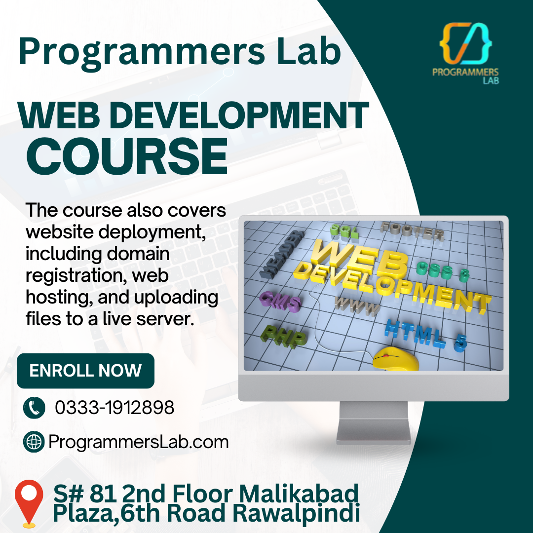 Web development Course in Islamabad | by Programmers Lab Training Institute | Oct, 2023 | Medium