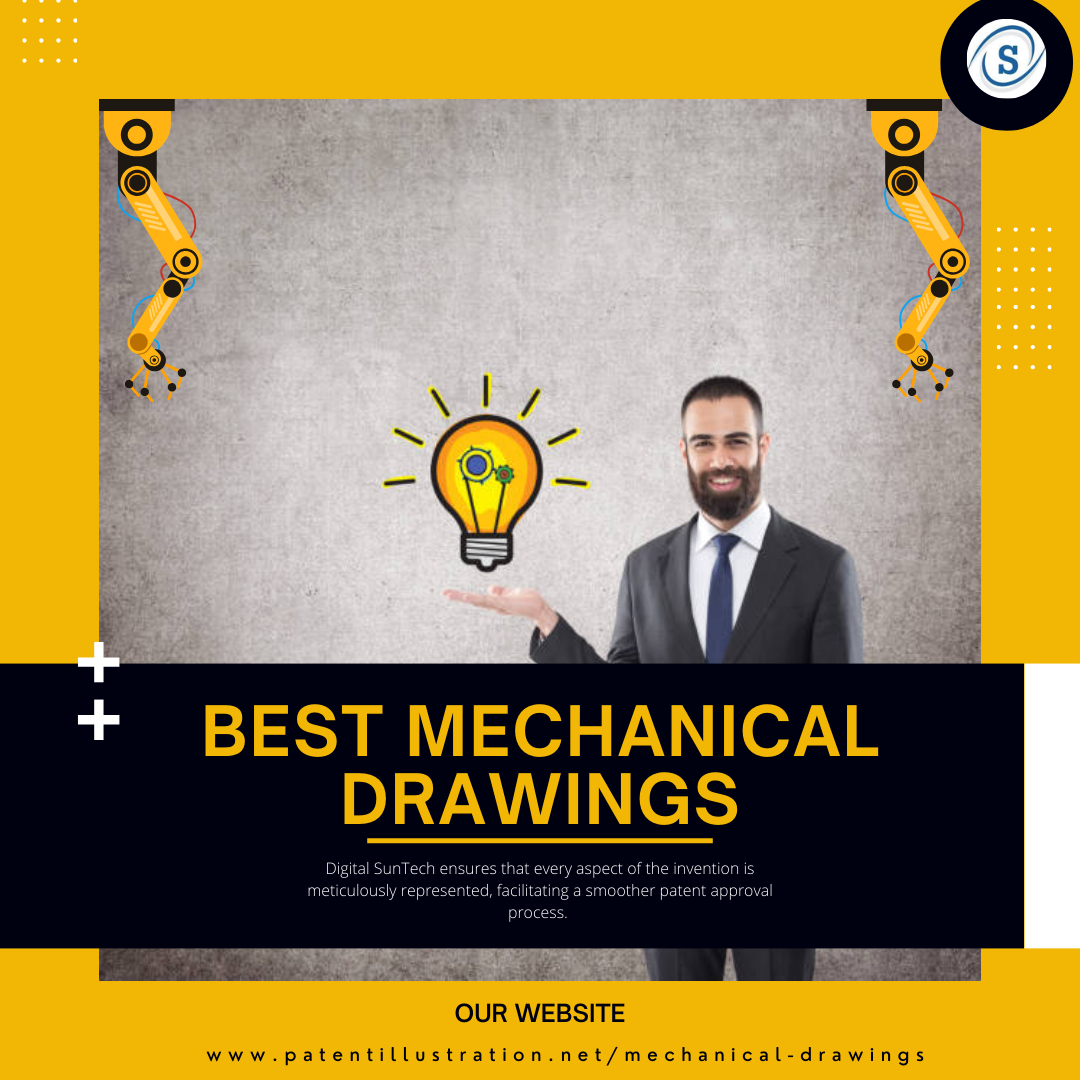 Mechanical Drawings | Mechanical Patent Drawings | Digital Suntech ...