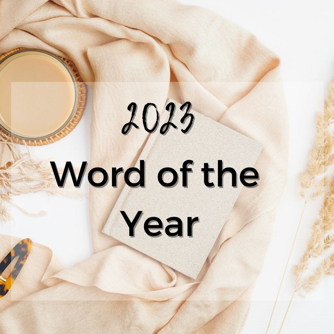 2023 Word of the year. Welcome 2023 | by Vinitha Dileep | Medium