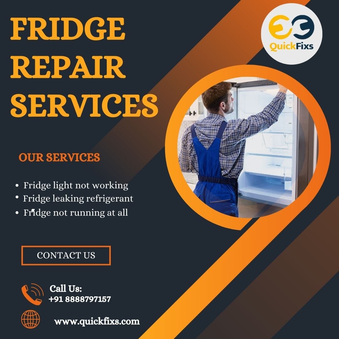 “QuickFixs Fridge Repair: Your Solution to Cooling Woes!” - Quickfixs ...