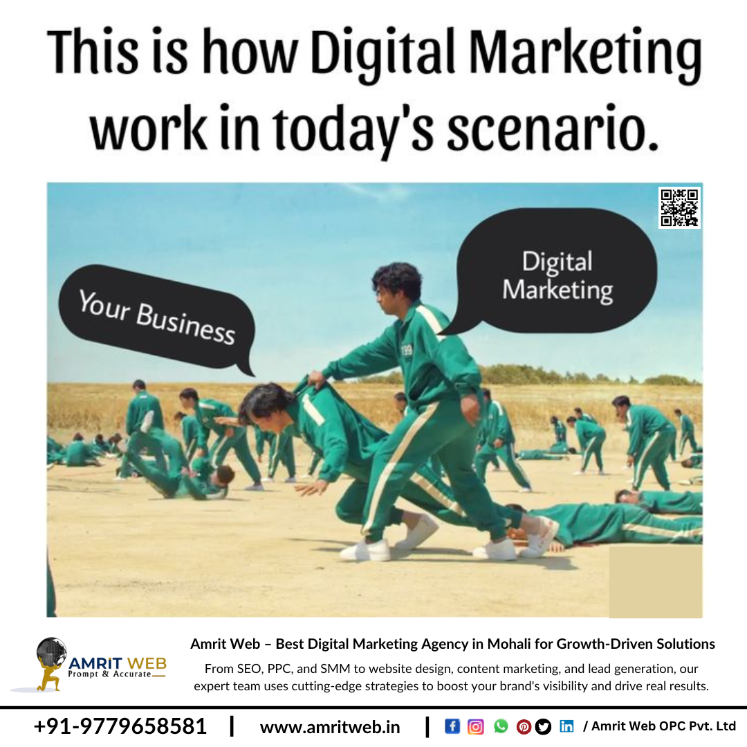 Amrit Web — Best Digital Marketing Agency in Mohali for Growth-Driven Solutions - Amrit Web OPC ...