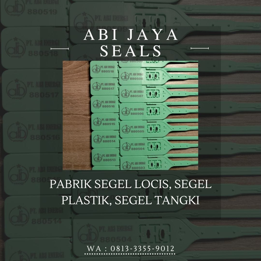WA : 0813–3355–9012 Pabrik Jual Toko Segel Plastik Locis Tangki Gunung ...