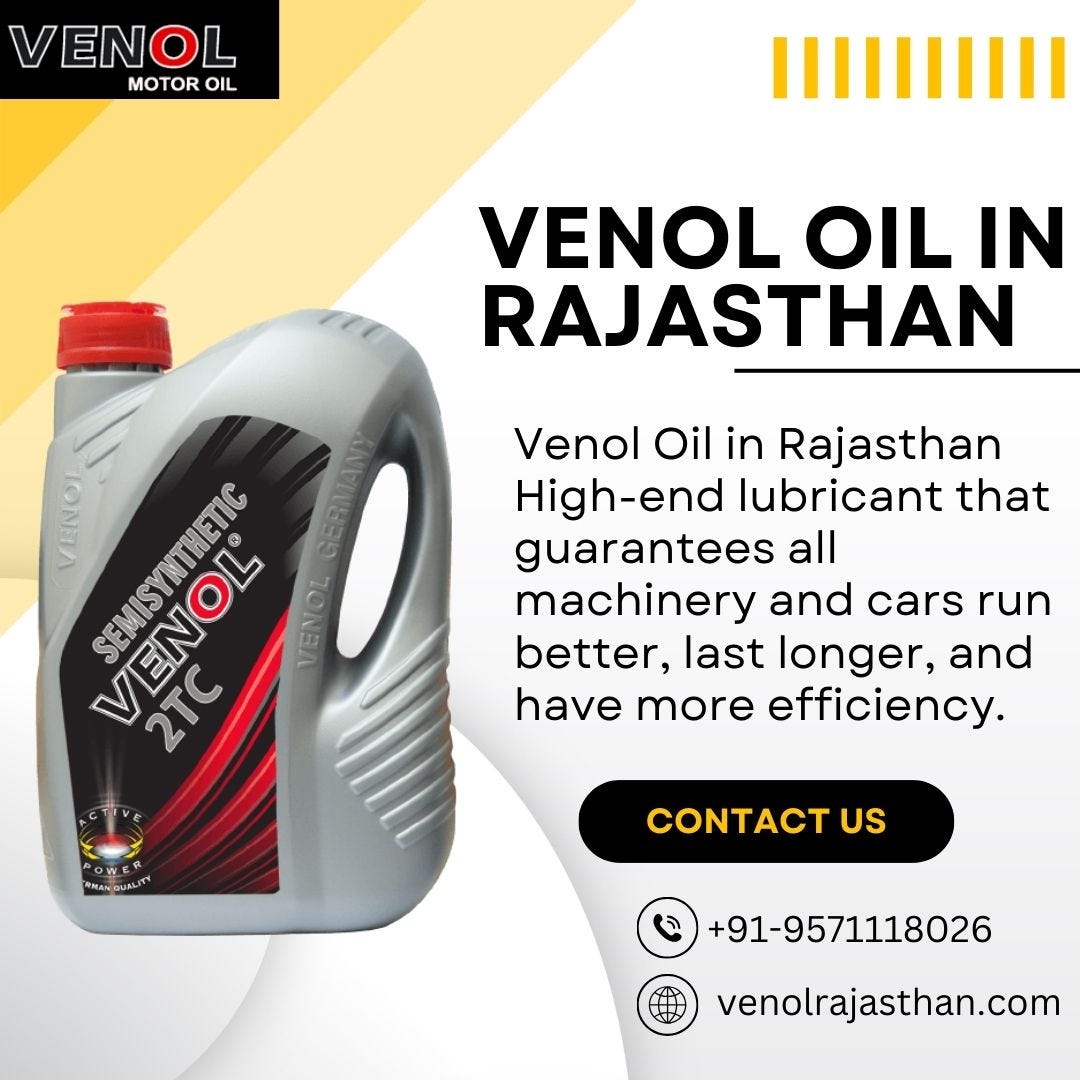 Venol Oil in Rajasthan - Venol Motor Oil - Medium