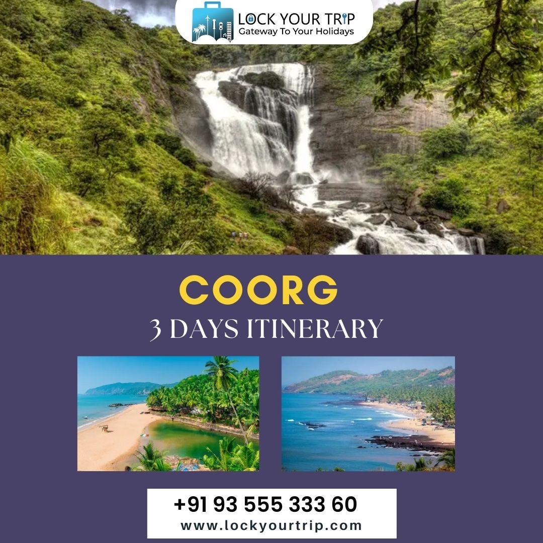 Unlock Coorg’s Beauty:coorg itinerary for 3 days | by vinod lyt03 | Medium