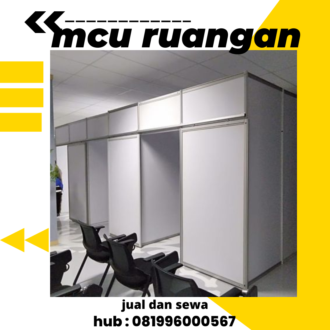 jual dan sewa mcu ruangan | Partisi Pameran Ruang Ganti 081996000567 | by partisi pameran ...