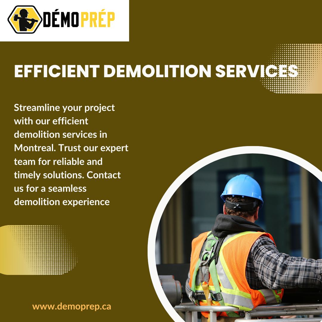 Efficient Demolition Services in Montreal — Transforming Spaces with Precision - Demo Prep - Medium