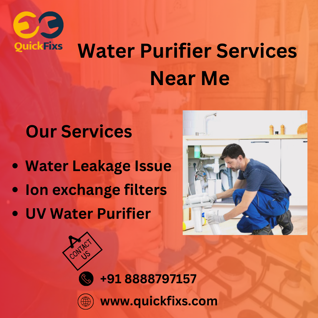 WATER PURIFIER SERVICES NEAR ME - quick fixs - Medium