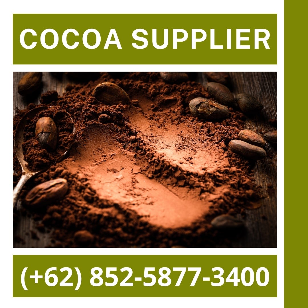 GOOD QUALITY!! (+62) 852–5877–3400, Supplier Of Organic Cocoa Powder In West Region, Supplier Of ...
