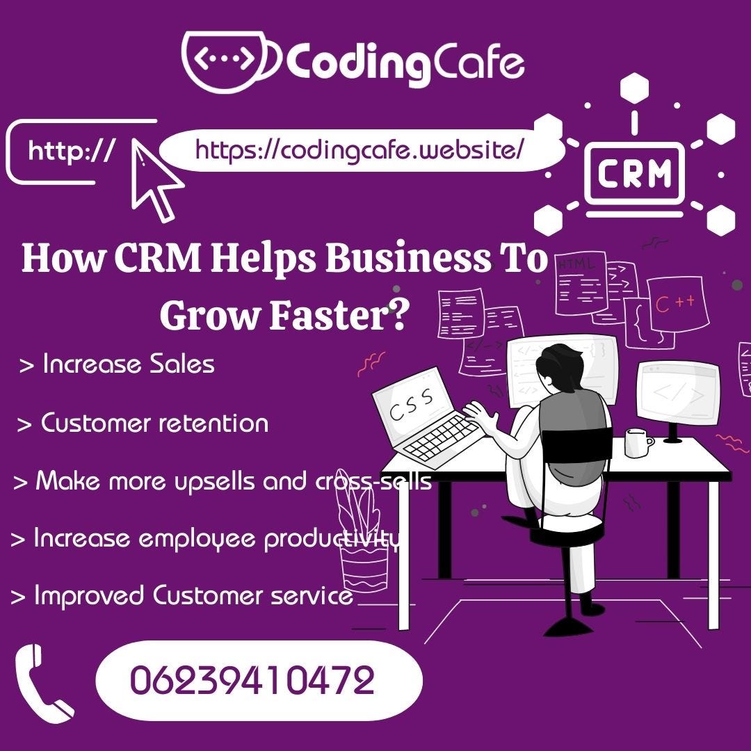 How CRM Helps Business To Grow Faster? Here are 5 tips on how CRM is helpful in business. | by ...