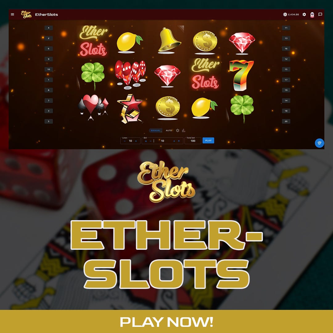 Welcome to EtherSlots! - EtherSlots - Medium
