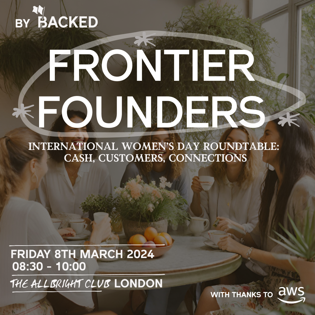 Frontier Founders & Funders. The first Frontier Founders & Funders ...