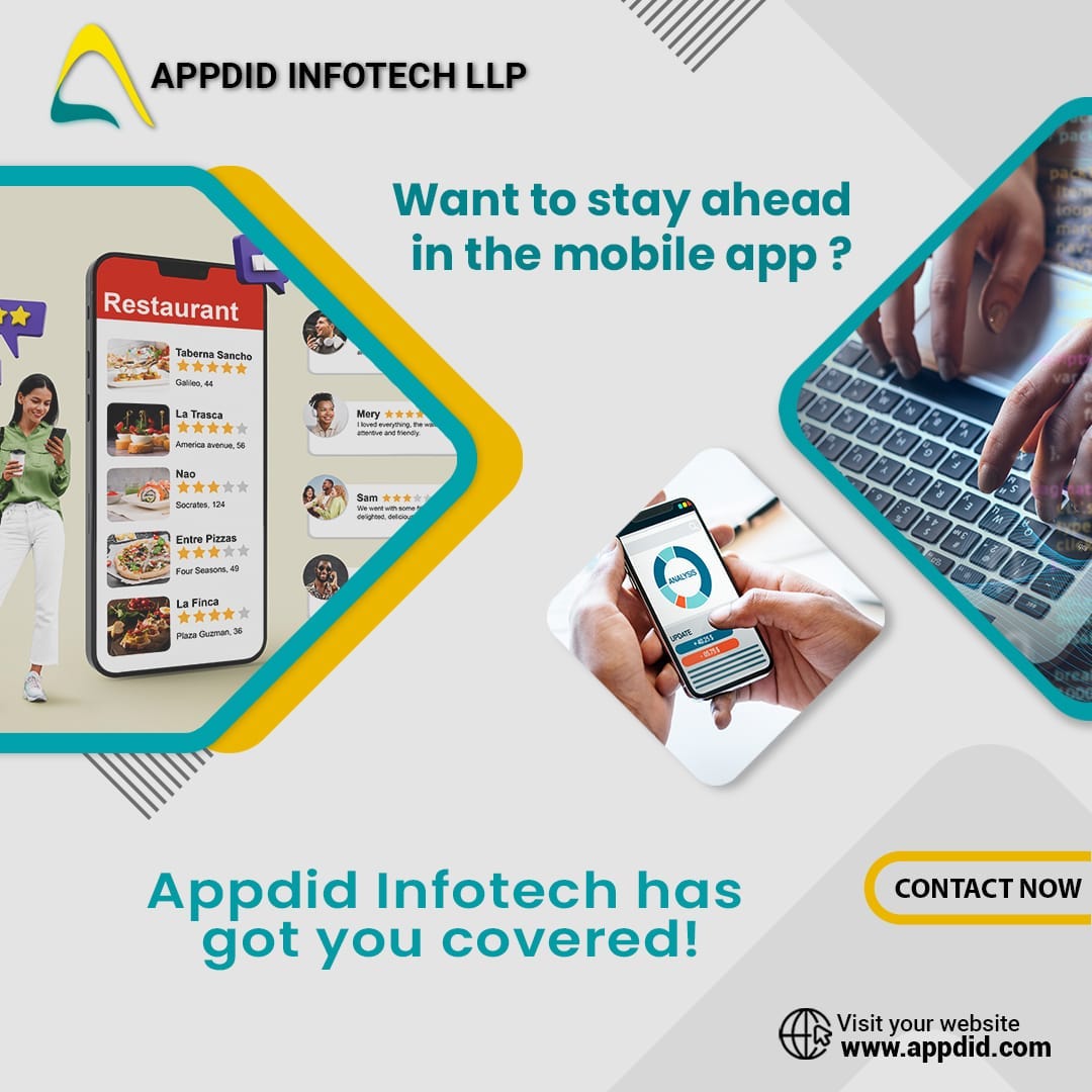 Appdid Infotech Revolutionizing Mobile Application Development By