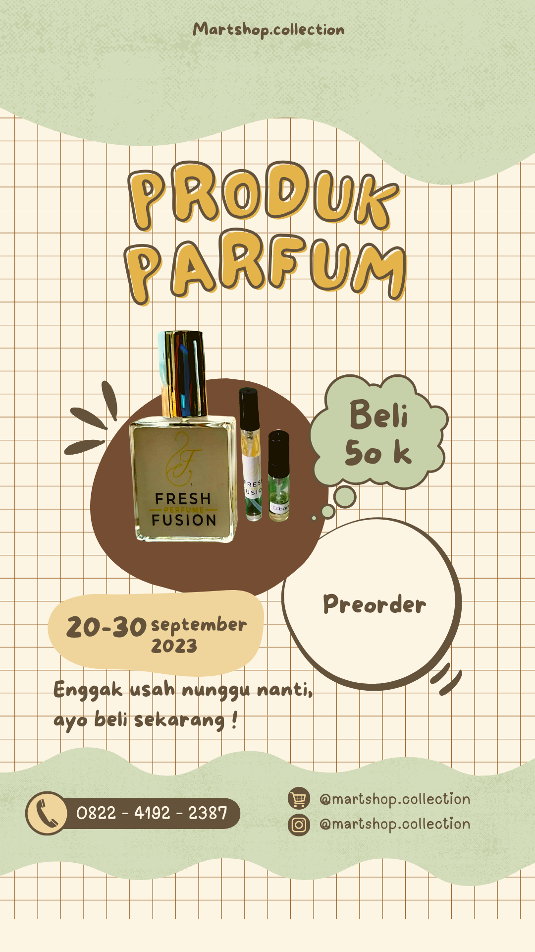 Parfum Fresh Fusion - Martshop.collection - Medium