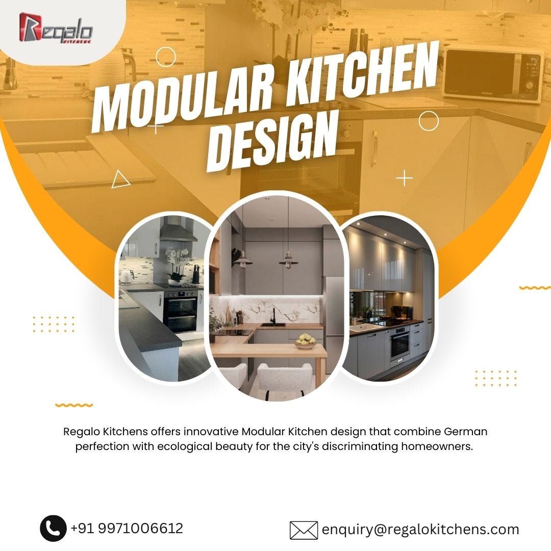 Modular Kitchen Design - Regalo Kitchens - Medium