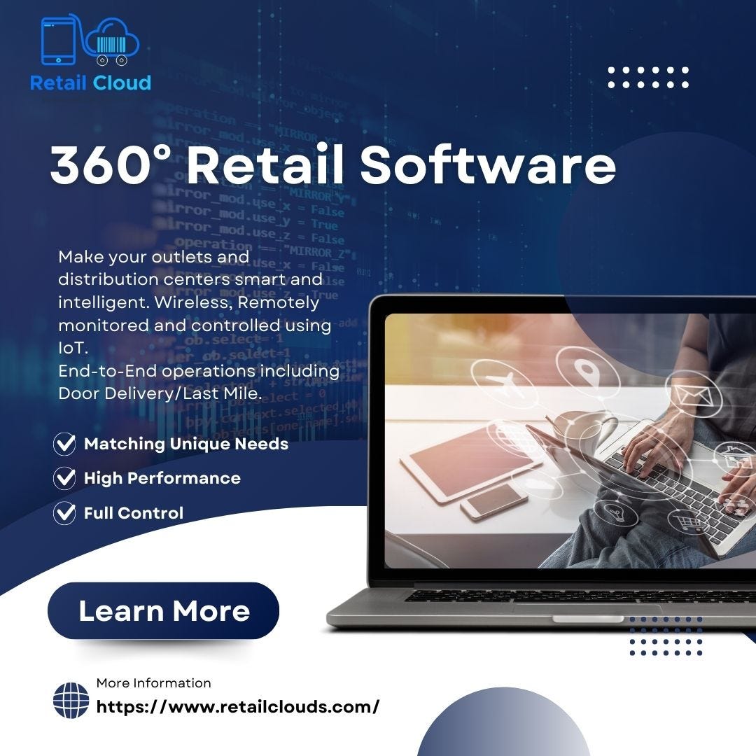 360° Retail Software: Complete Command, No Infrastructure | by Kavitha ...