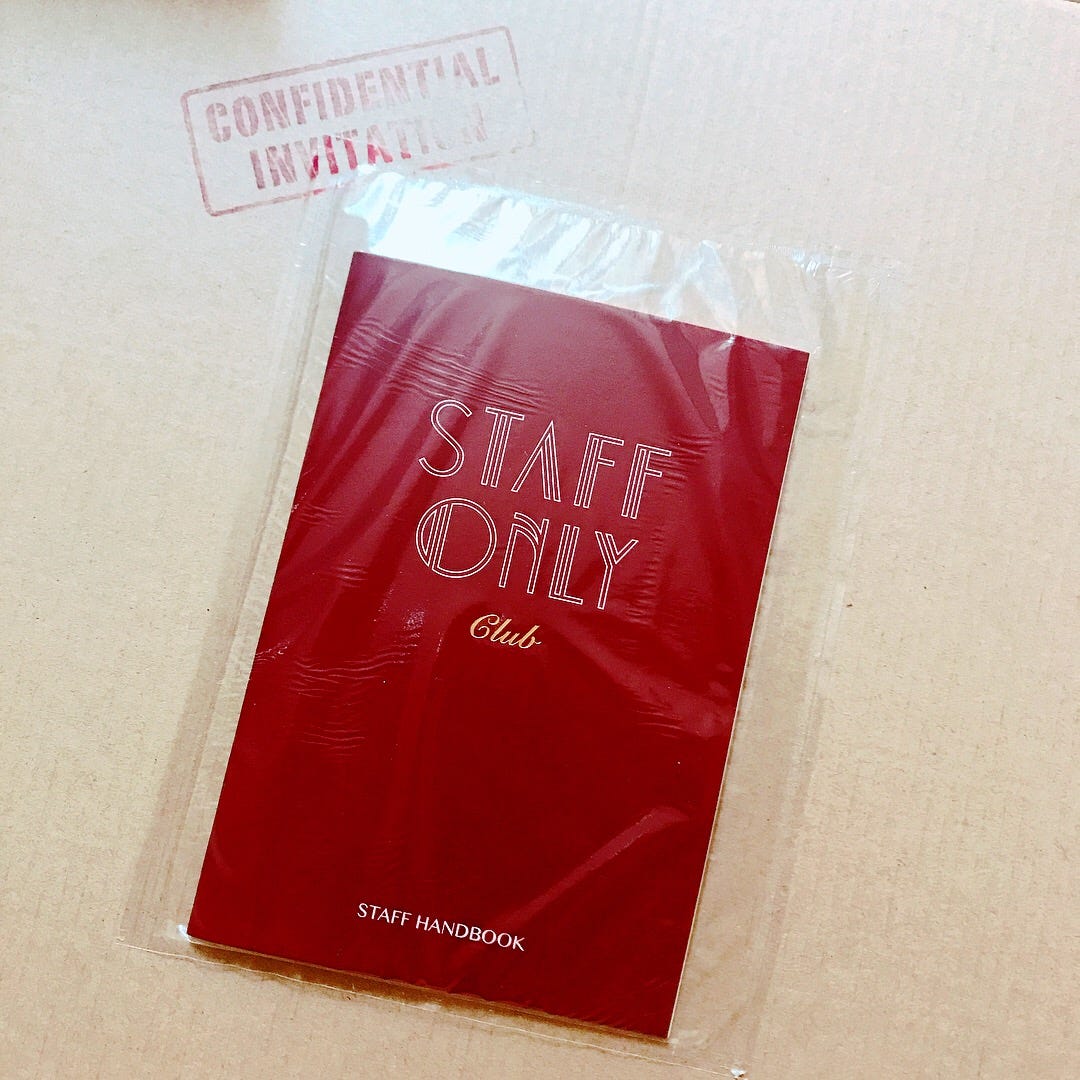 想偷窺 Staff Only Club，請進。. 今年六月開張的Staff Only 會員制酒吧，成為talk of… | by Isa ...
