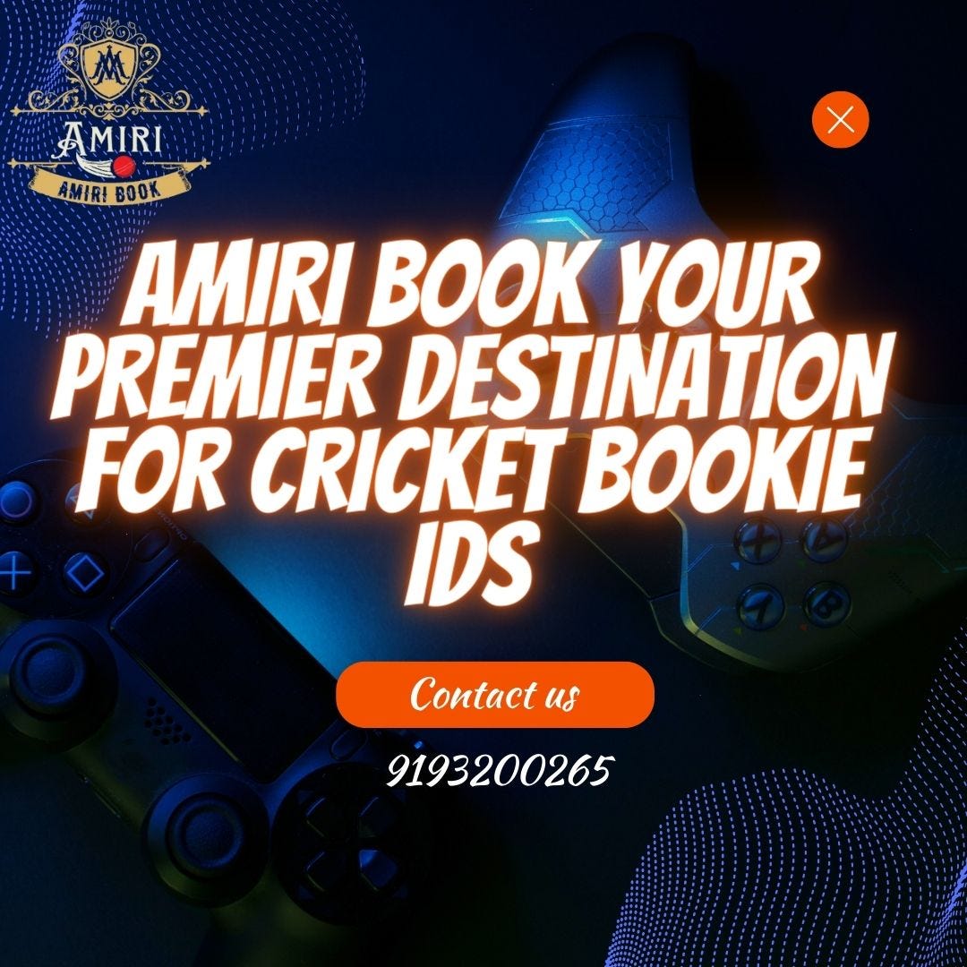 Amiri Book Your Premier Destination for Cricket Bookie IDs - Amiri Book ...