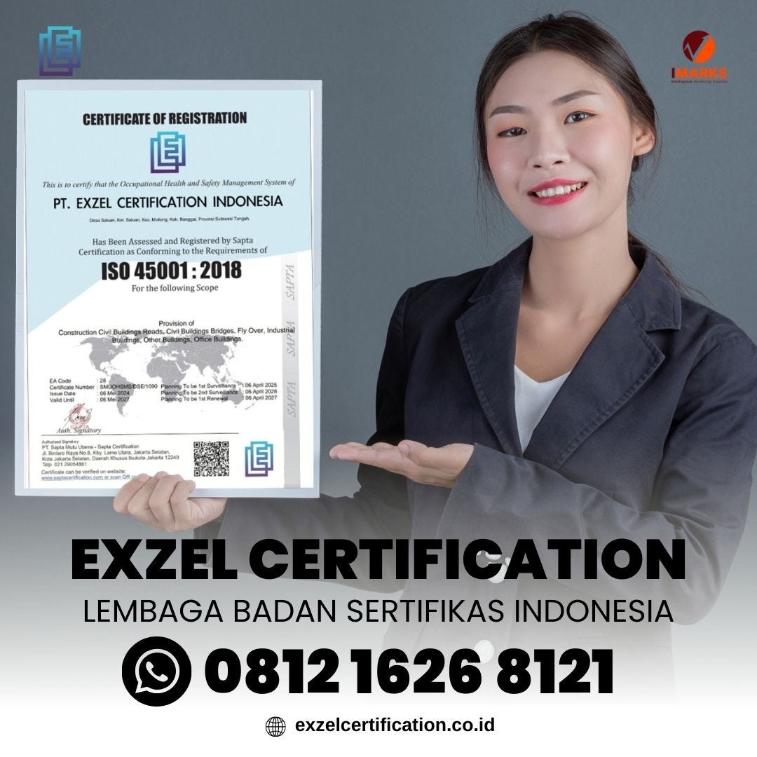 Hub. 0812 1626 8121, Perusahaan Sertifikasi ISO Sistem Manajemen Lingkungan, Kesehatan dan ...