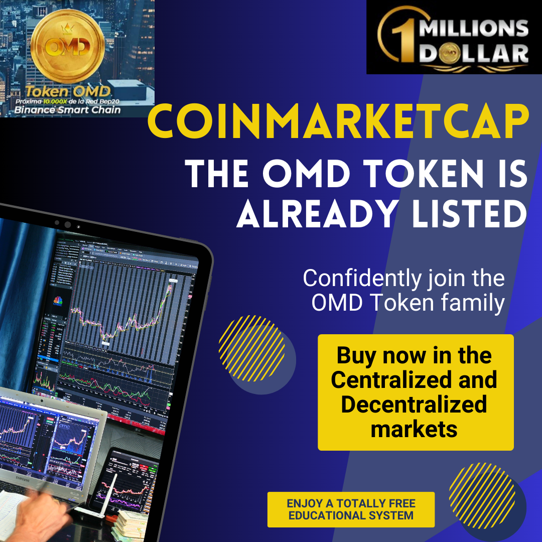 CoinMarketCap! The success of your financial transactions will be with the OMD Token | by Elixon ...
