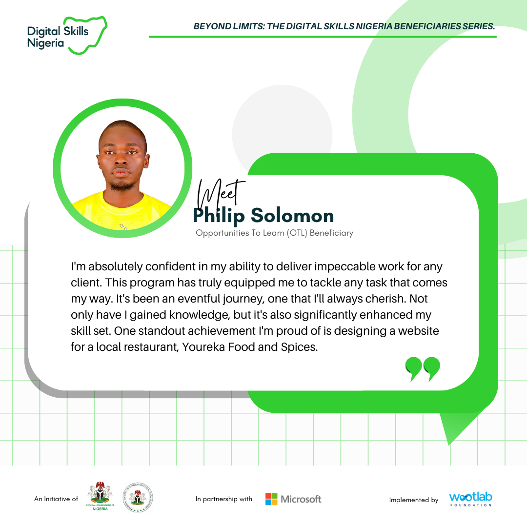 From Knowledge to Opportunities: Philip Solomon’s Career Evolution with Wootlab’s OTL Program ...