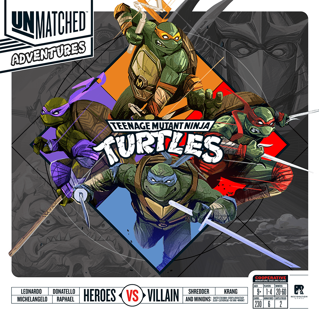 Unmatched Adventures: Teenage Mutant Ninja Turtles from Restoration ...