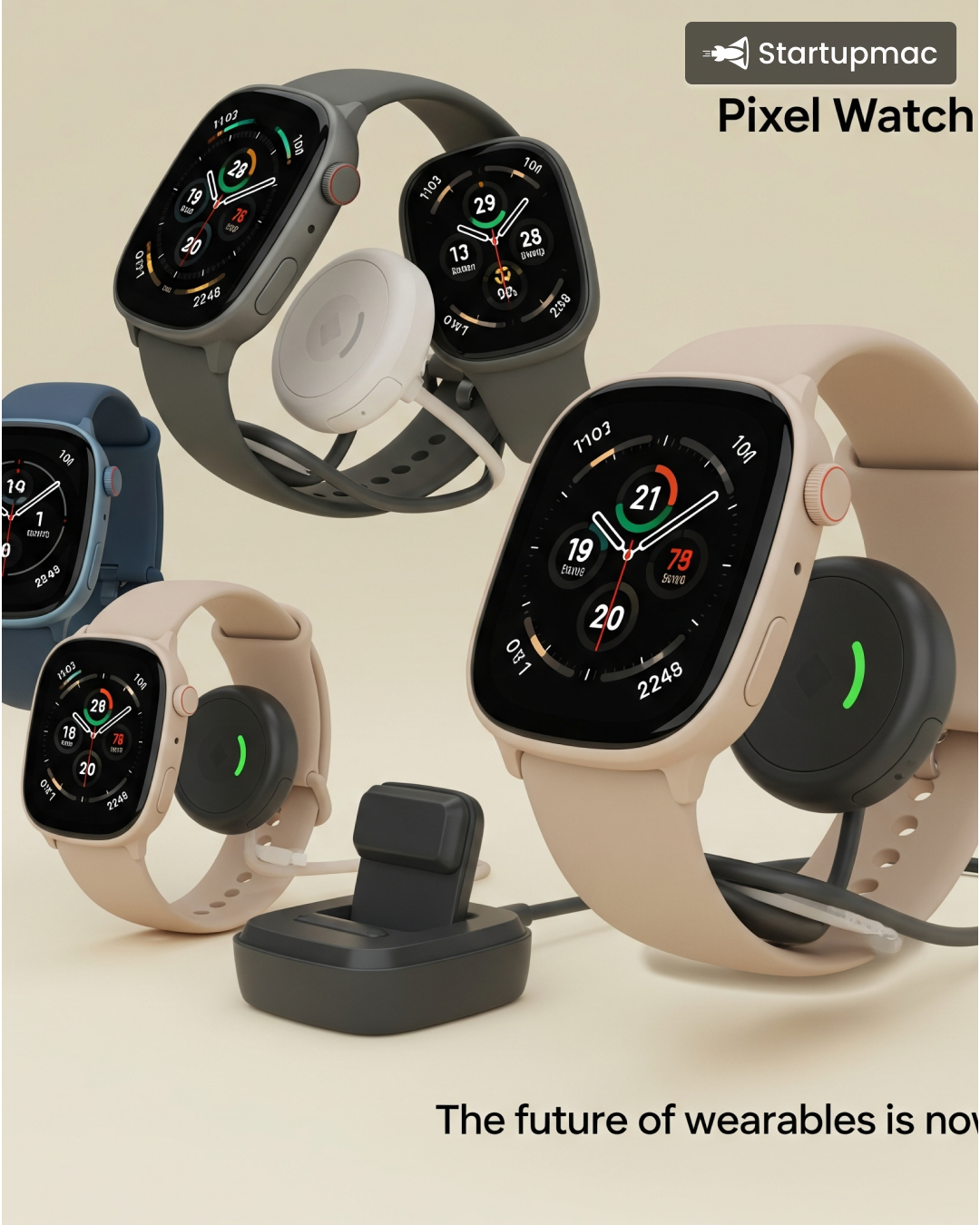 Pixel Watch 4 leak teases new sizes, colors and wireless charging ahead ...