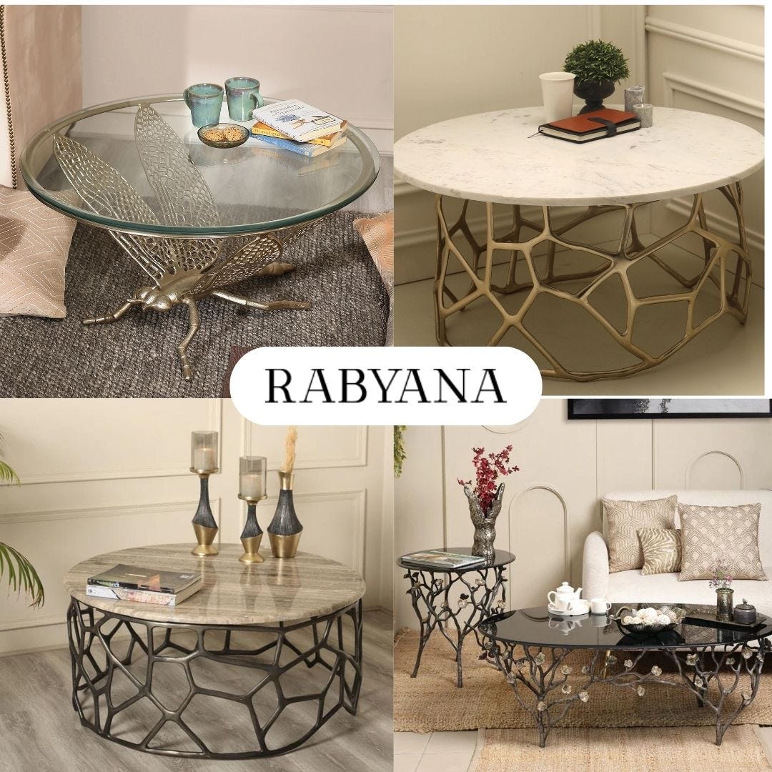 Coffee Table Console | Coffee Table Luxury Furniture | by Rabyana | Aug ...