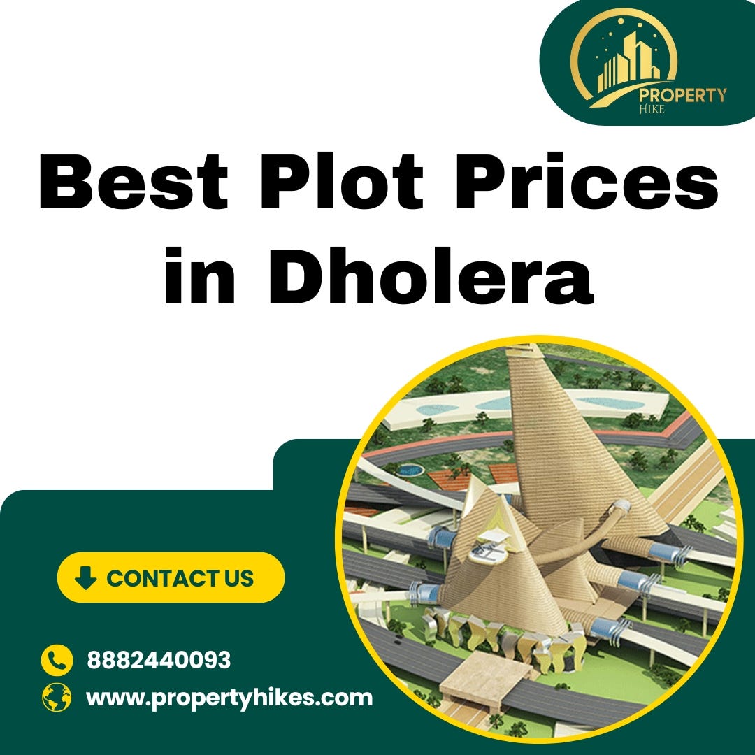 Best Plot Prices in Dholera - Property Hike - Medium