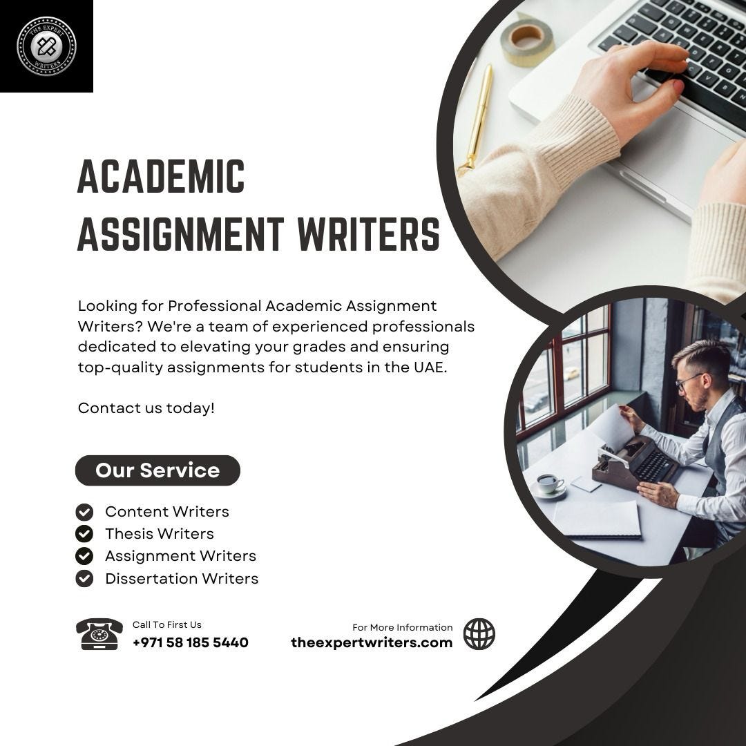 Project Helper in Dubai - The Expert Writers - Medium