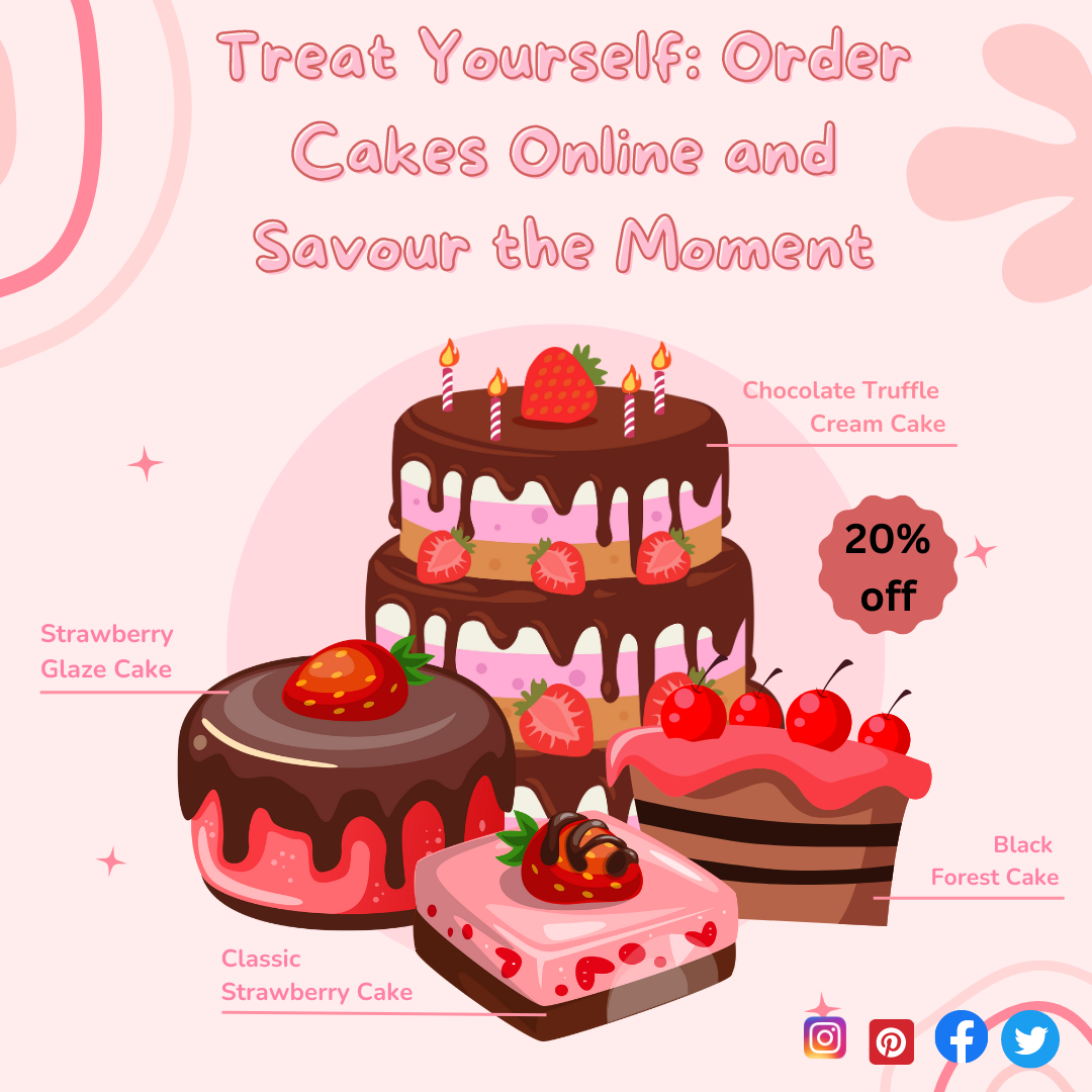 Treat Yourself: Order Cakes Online and Savour the Moment - Ameliaheinle ...