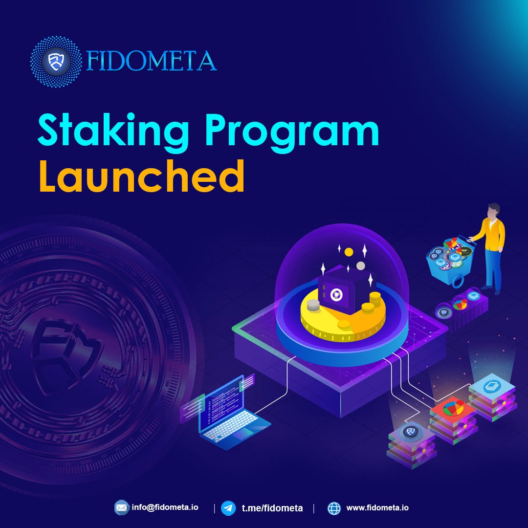 Staking Program Launched - Fido Meta - Medium