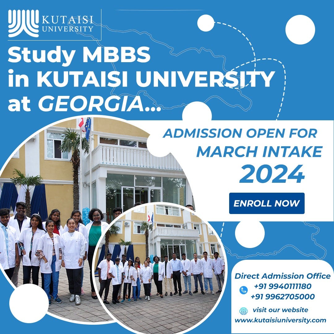 MBBS ADMISSIONS ARE OPEN MARCH INTAKE!! Study MBBS Degree in Georgia ...