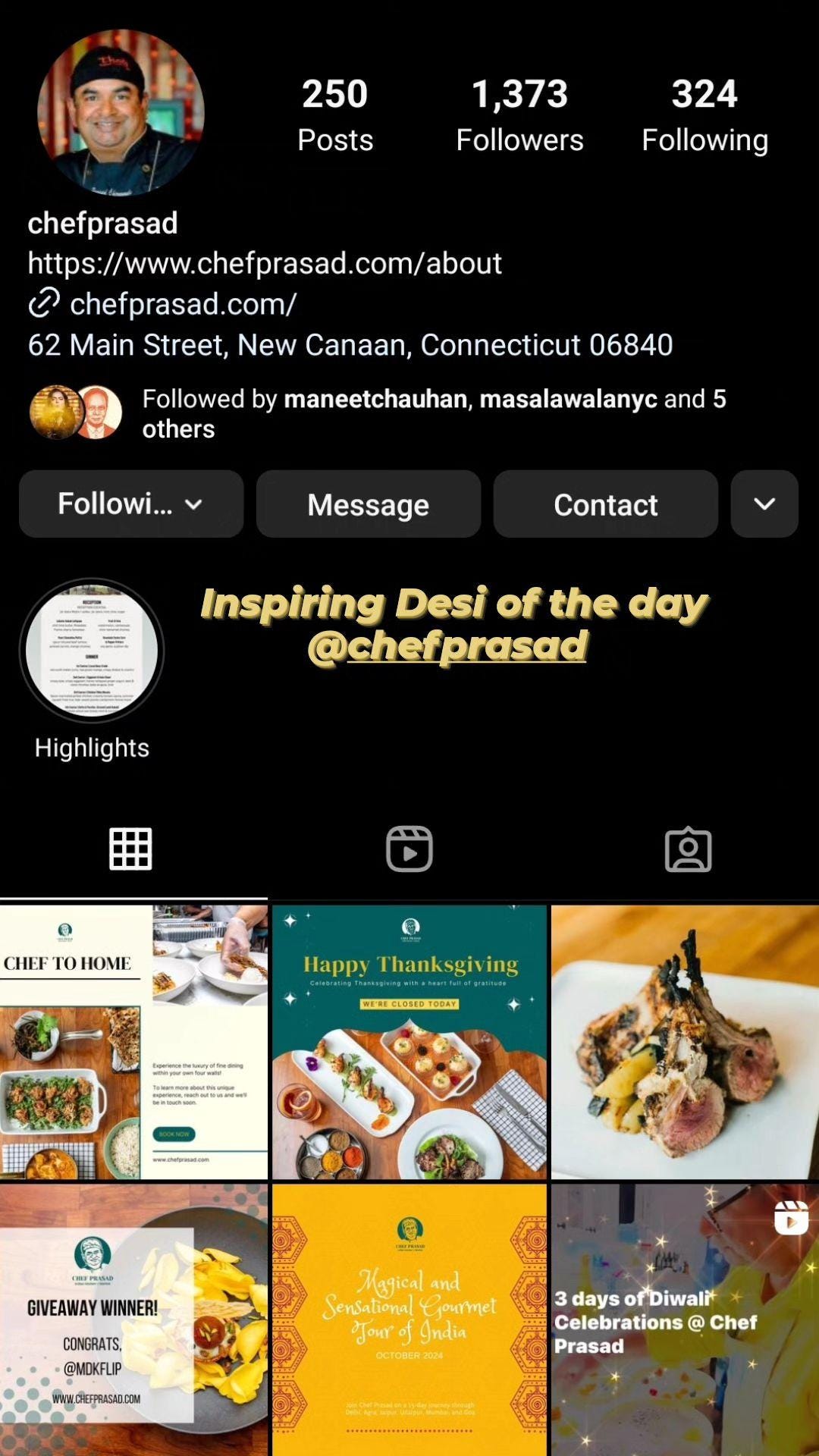 Chef Prasad: Inspiring Desi of the Day - Zeeshan Zaidi - Medium