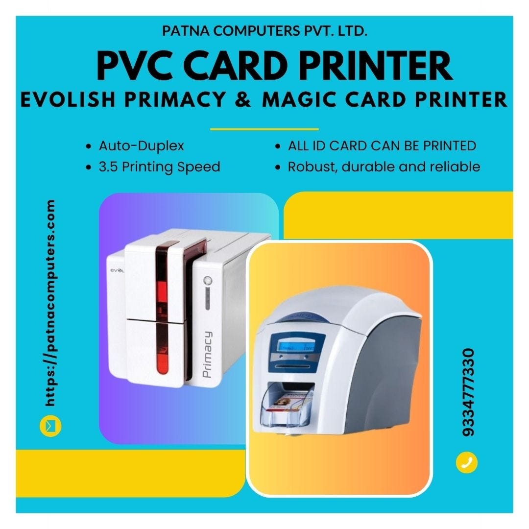 Buy PVC Id Card Duplex Printer Machine Online - Patna Computers Pvt ...