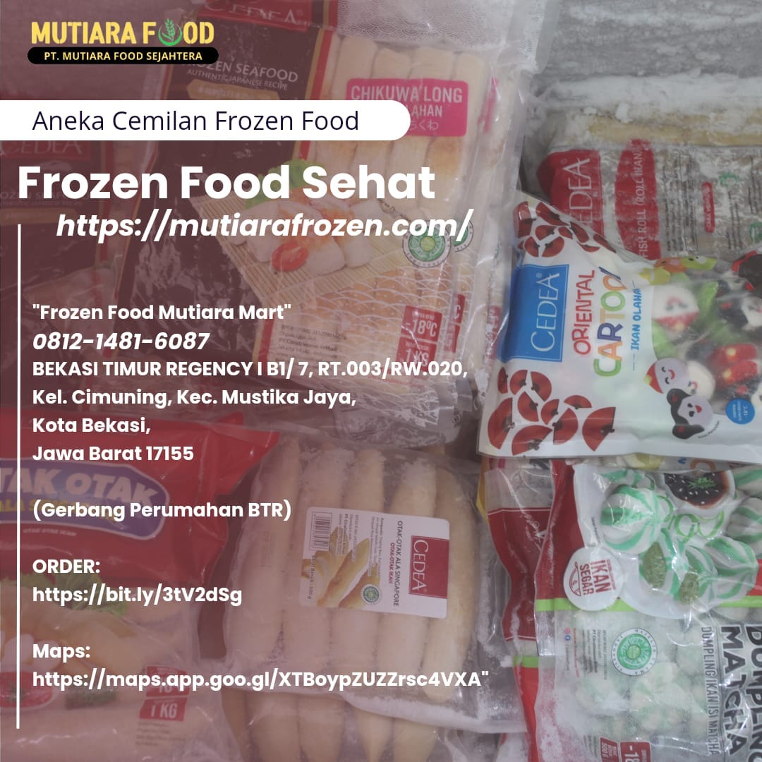 LARIS BANGET, CALL 0812–1481–6087, Frozen Food Sehat - frozen food ...