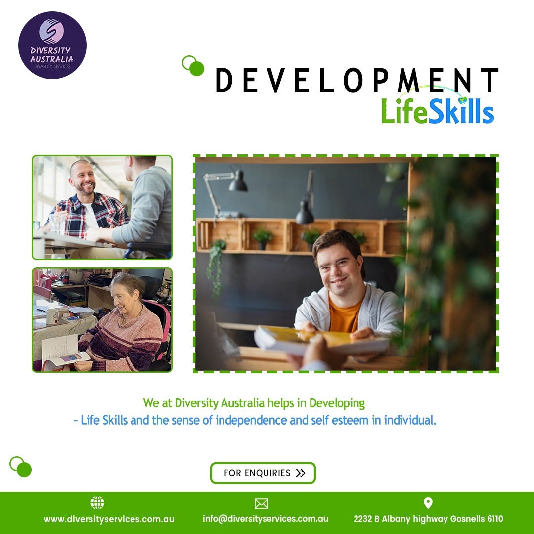 Development — Life Skills - Diversity Australia Disability Services ...