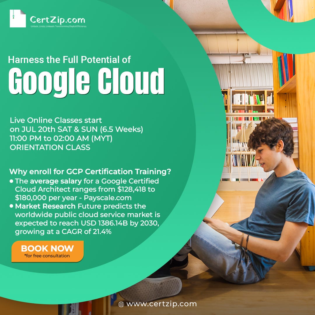 Professional Cloud Architect Certification Exam Guide-CertZip | by CertZip | Jul, 2024 | Medium