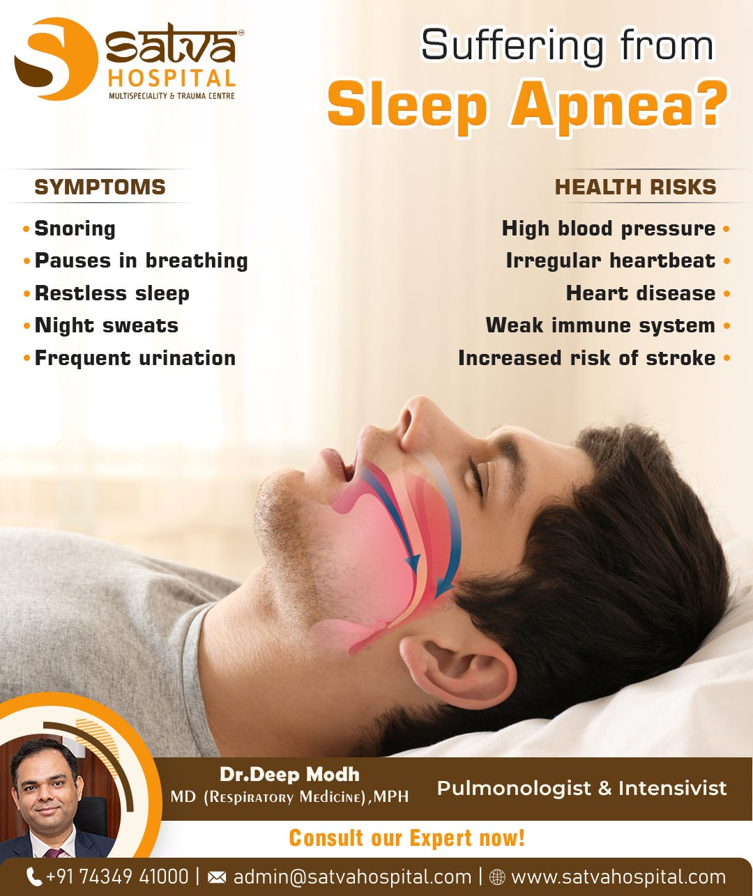 Sleep Disorder Treatment Doctors in Surat | by Satva Multispciality ...