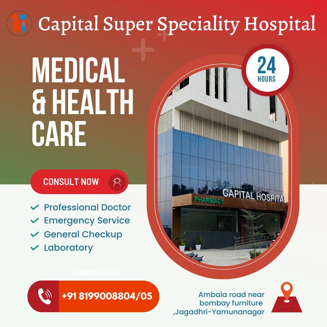 Your Trusted Destination for Advanced Healthcare - Capital Hospital ...