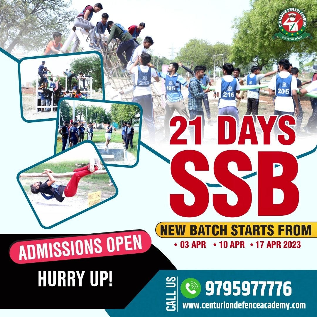 SSB Online Coaching | Centurion Defence Academy | by Centuriondefence ...