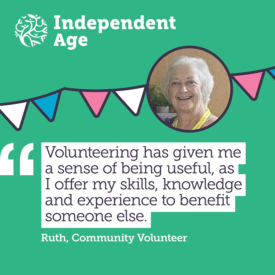 Volunteer Stories: Why Ruth turned to helping others in retirement ...