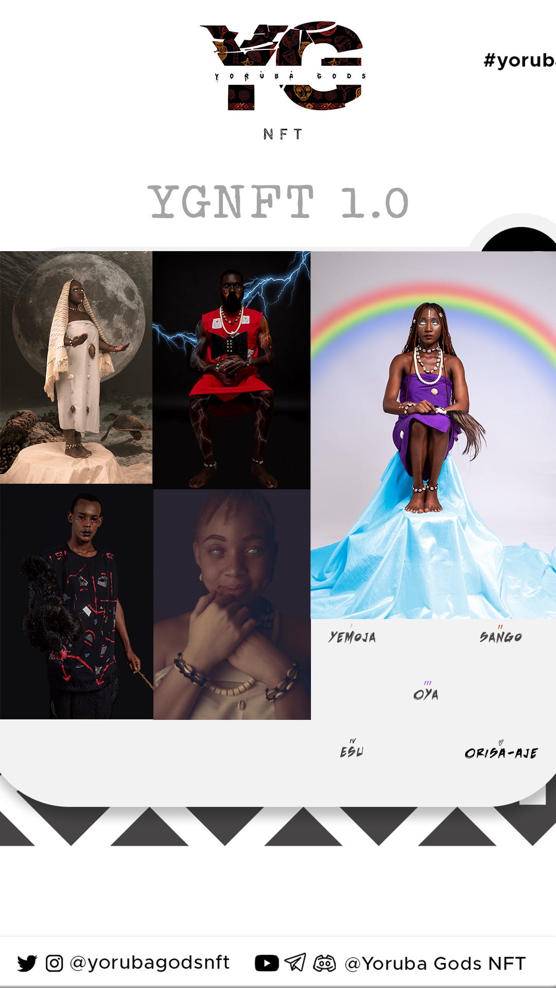 Yoruba Gods NFT In Bits…. The Yoruba Gods NFT project aims to… | by YorubaGods NFT | Medium
