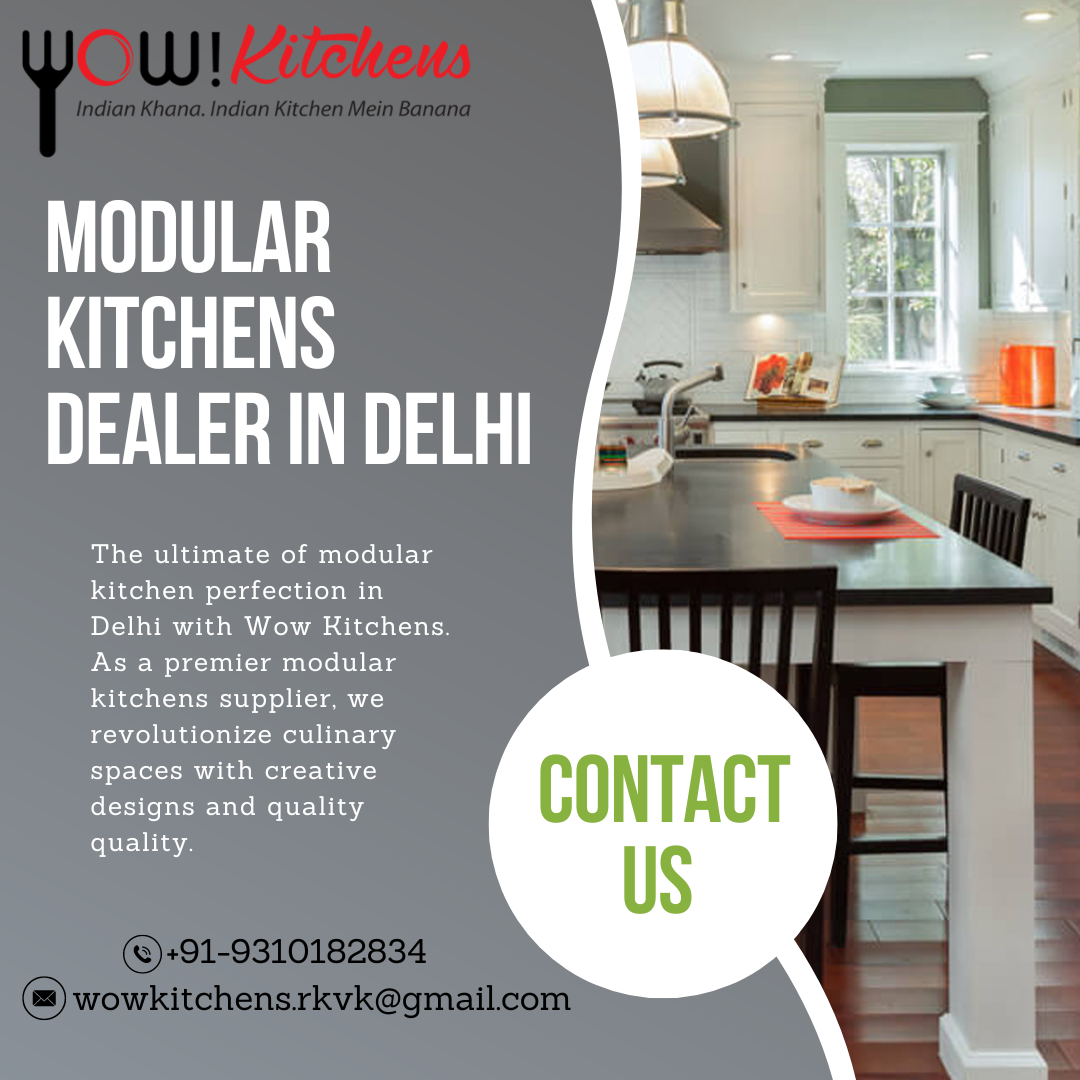 Modular kitchens Dealer in Delhi - Wowkitchens - Medium