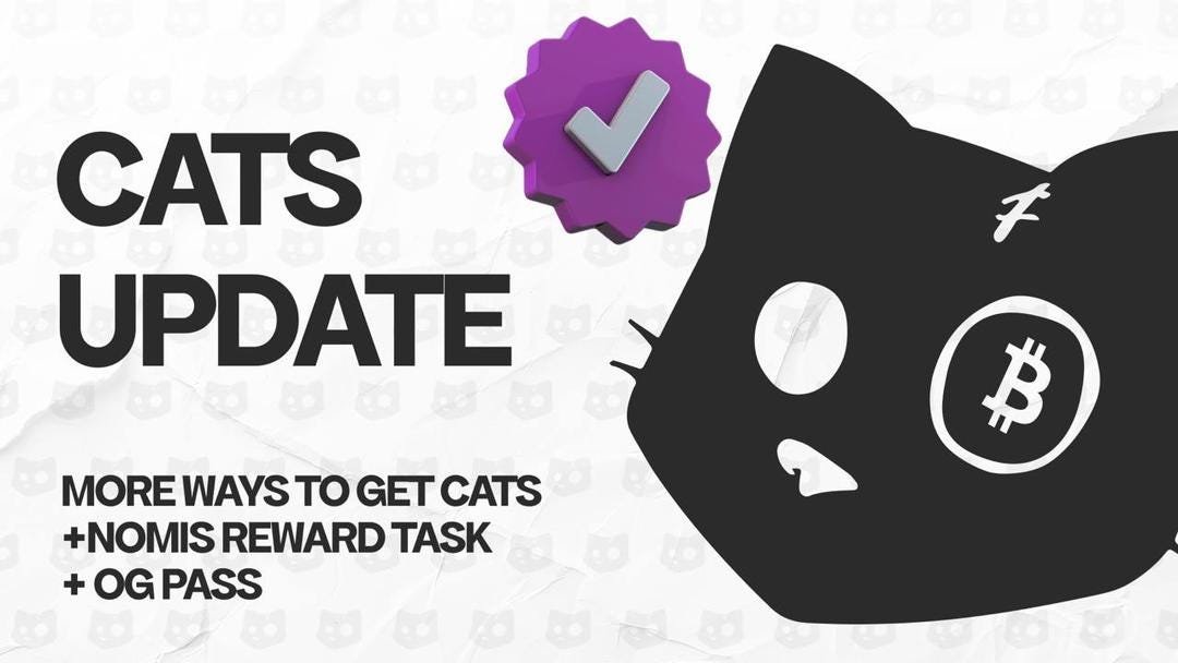 $CATS Airdrop is Finally Here!. The CATS airdrop is creating a buzz in ...