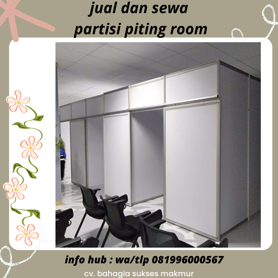 jual dan sewa partisi fitting room - partisi pameran tangerang - Medium