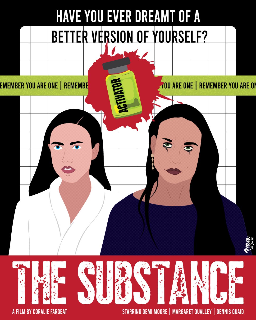 Two Faces, One Fight: Youth, Beauty, and Grotesque in The Substance ...
